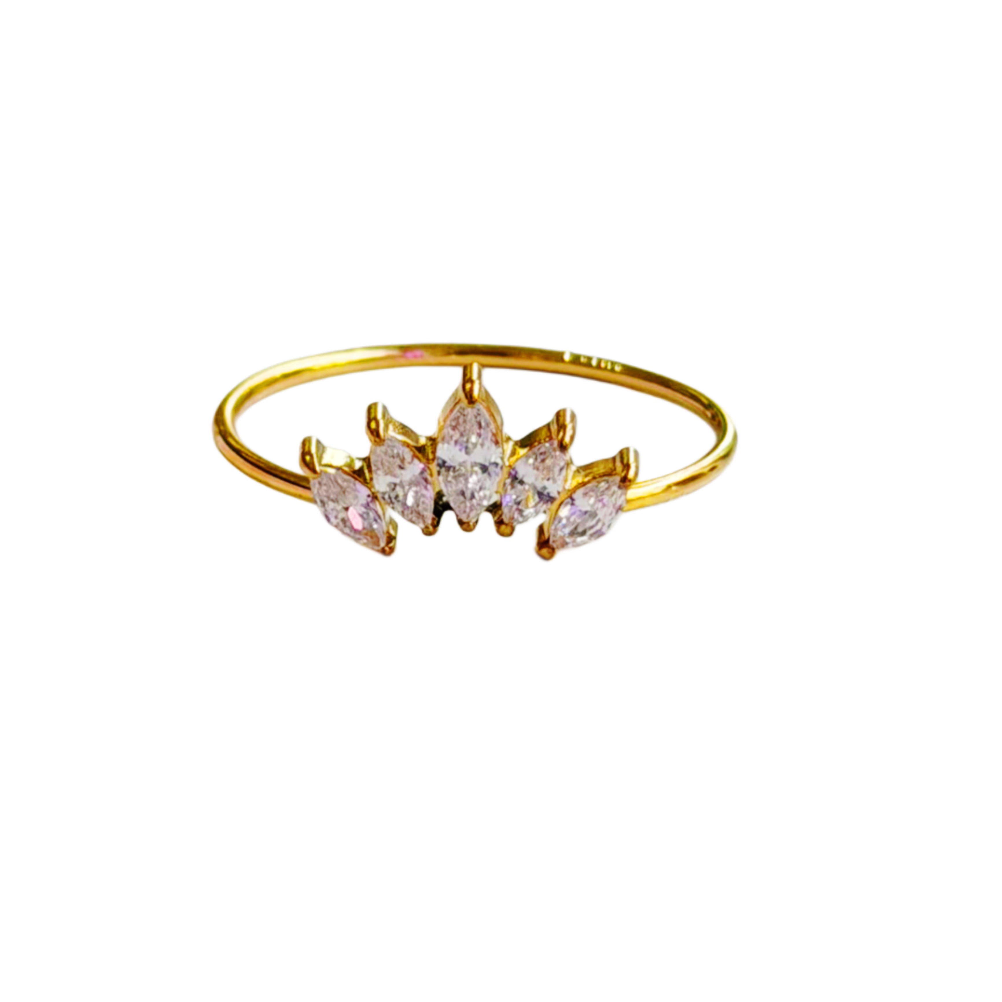 Roos ring - gold – Byperin